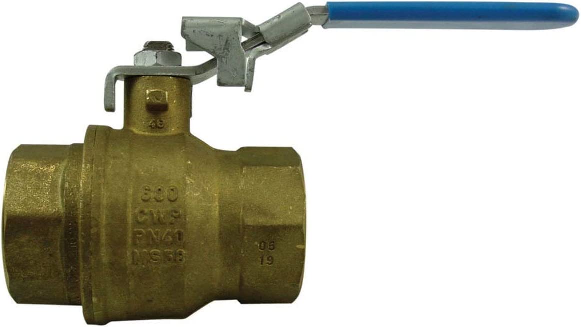 Morrison Bros 691B-1100 1V 4"npt Full Port Locking Ball Valve ...