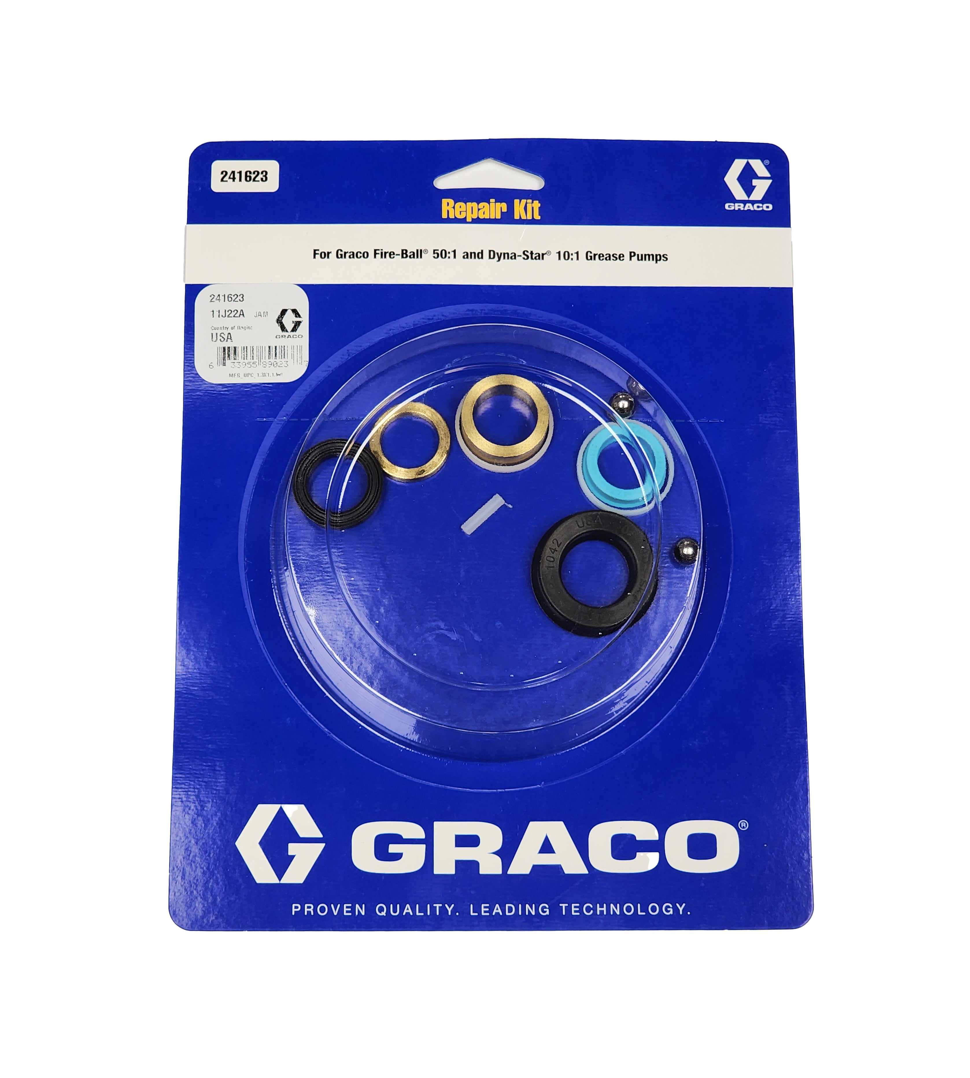 Graco 241623 50:1 Fireball Pumps and Dynastar 10:1 Grease Pumps ...