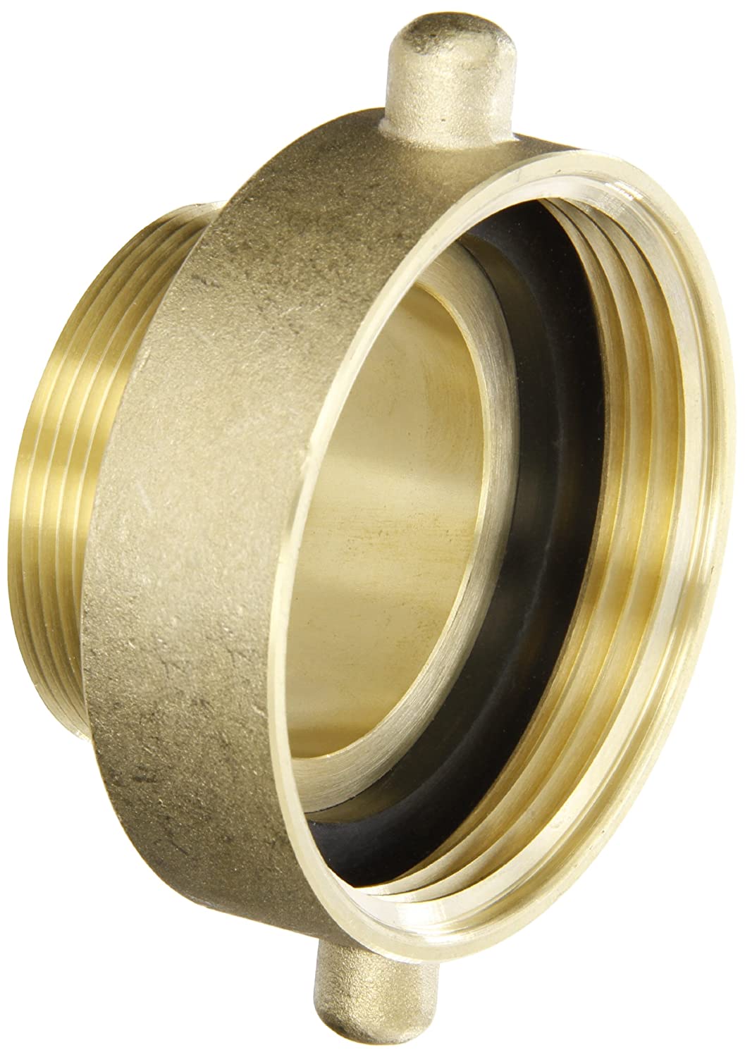 Dixon HA2520T Hydrant Adapter with Pin Lug, 2-1/2" NST (NH) Female x 2 ...