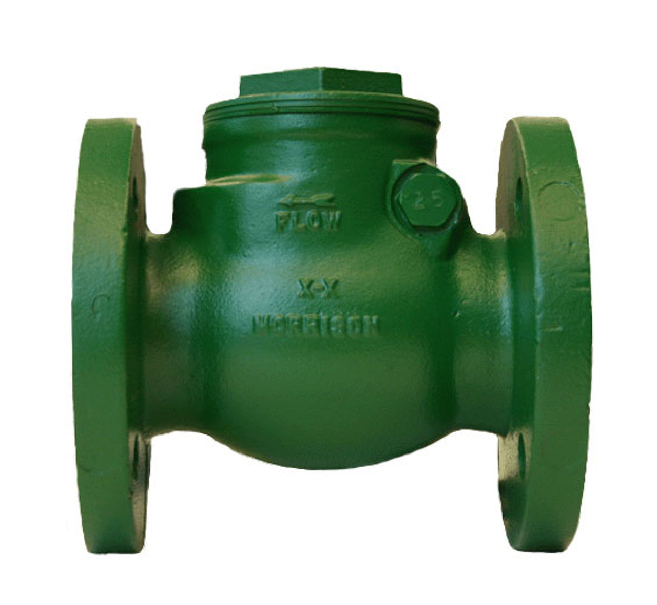 Morrison Bros 246DRF0100 AV 3" Swing Check Valve, Round Flange, Ductil ...