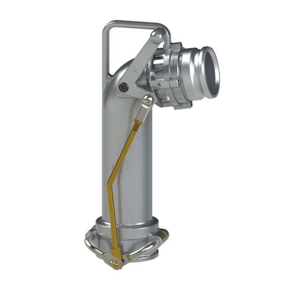 PT Coupling UTF40 4" Tight Fill Elbow – Illinois Oil Marketing Equipment