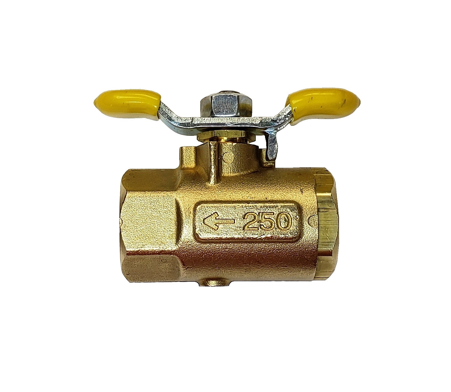 Graco 110225 1/2" NPT (FxF) Bleed-Type Master Air Ball Valve Brass ...