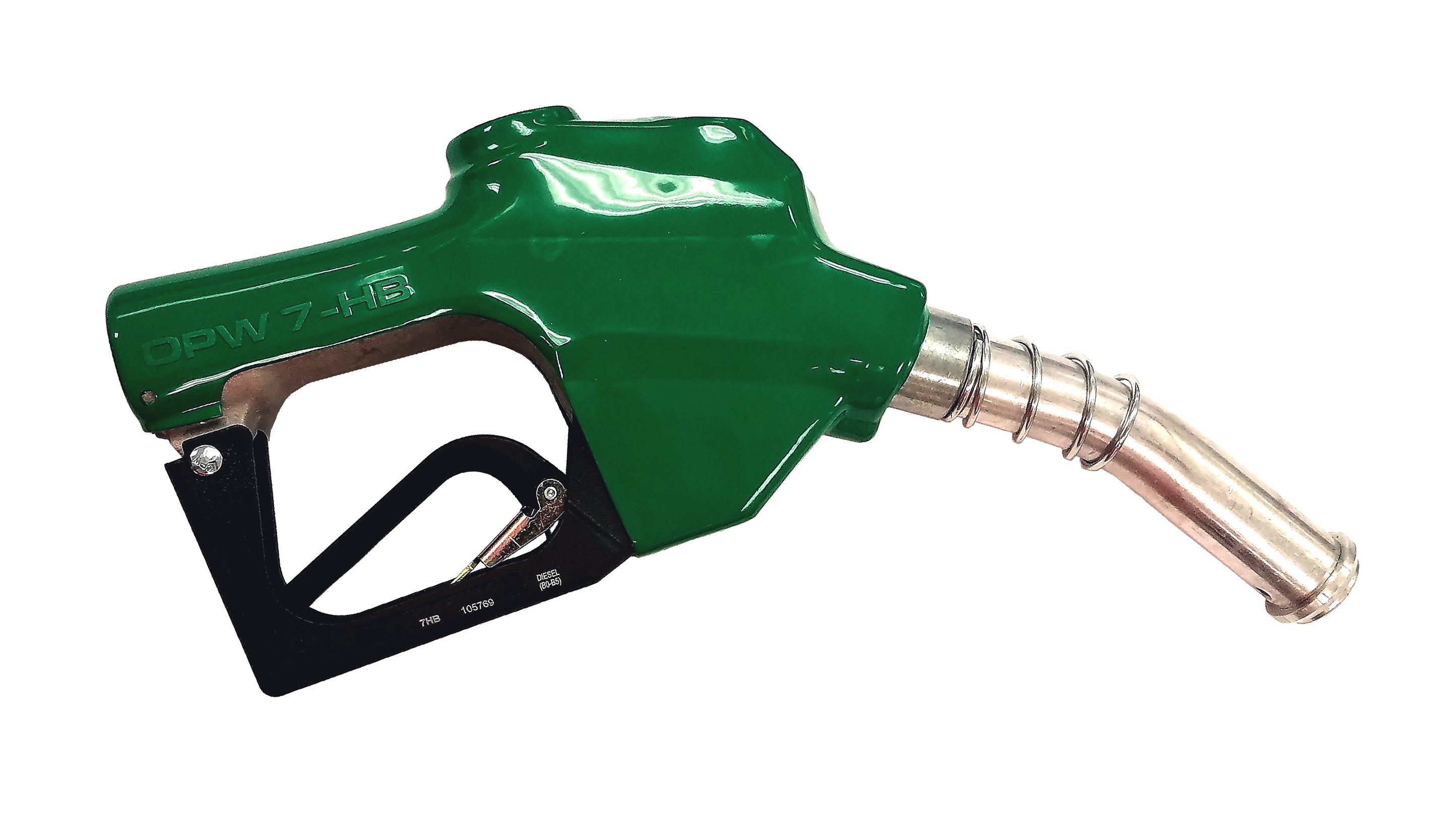 OPW FC 7HB-0100 Automatic 1" NPT Truck/Semi Diesel Retail Nozzle - Gre ...