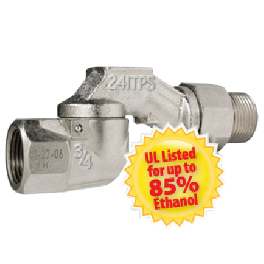 OPW FC 241TPS-0492 3/4"F x 3/4"M (NPT) Two Plane Swivel for E85 ...